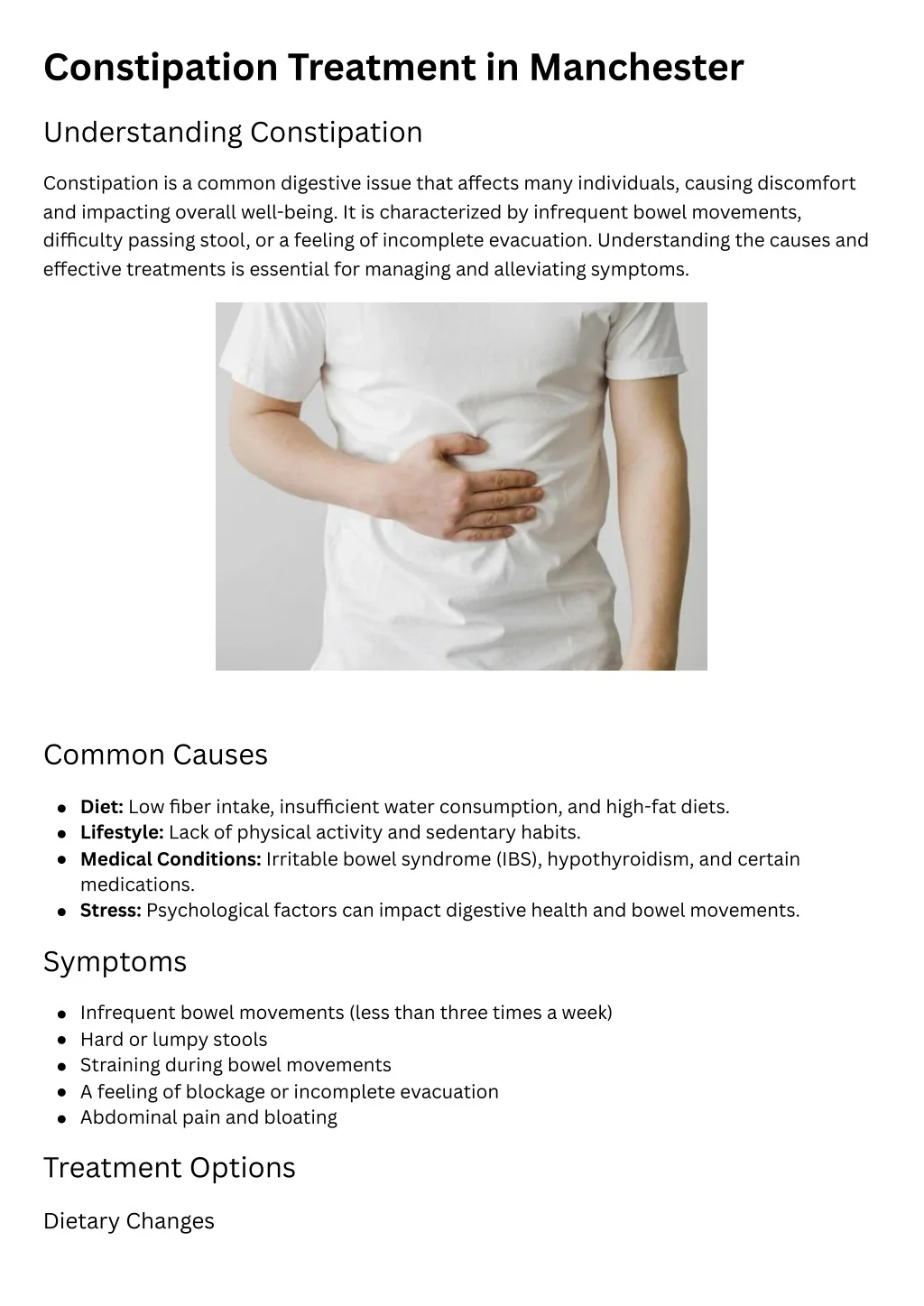 PPT - Constipation Treatment in Manchester (1) PowerPoint Presentation ...