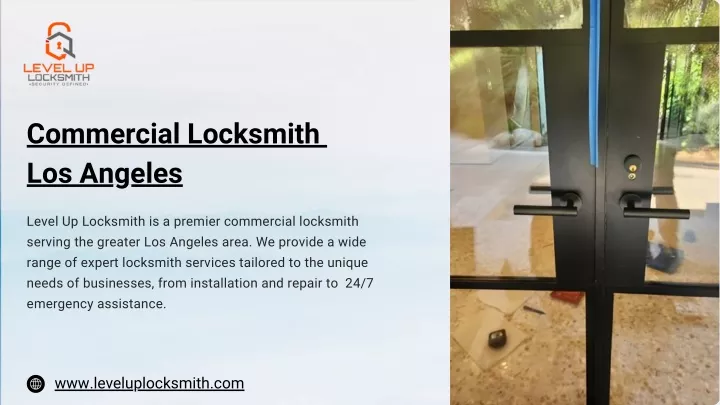Ppt Reliable Commercial Locksmith For Your Business In Los Angeles