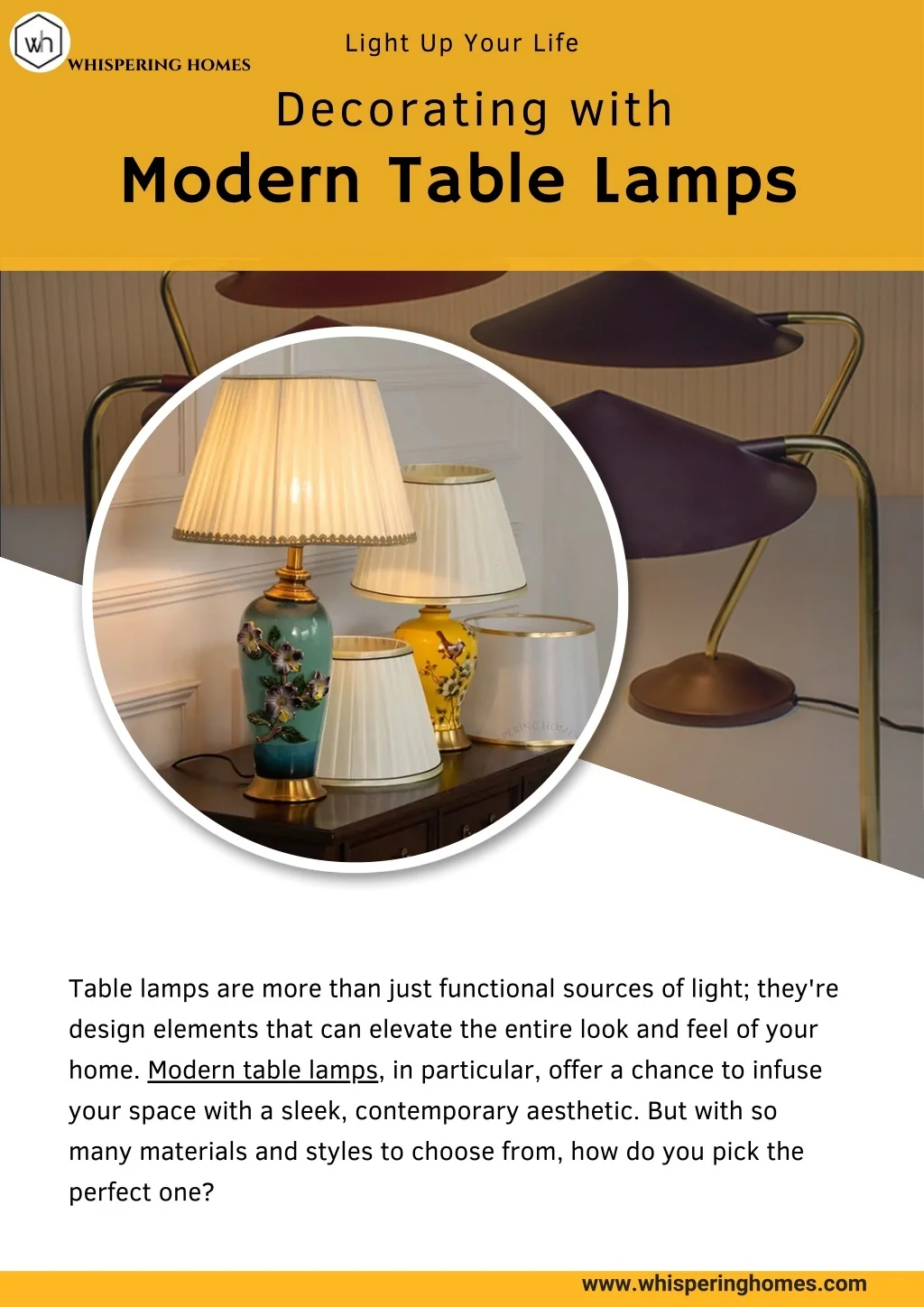 PPT - Light Up Your Life Decorating with Modern Table Lamps PowerPoint ...