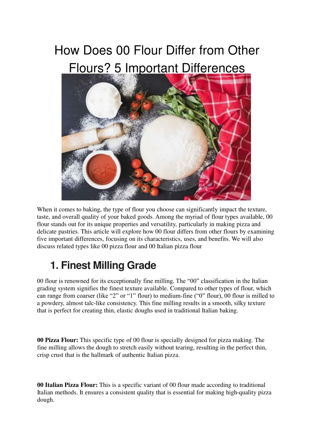 PPT - How-Does-00-Flour-Differ-from-Other-Flours PowerPoint ...