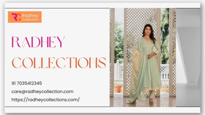 PPT - Elevate Your Wardrobe with RadheyCollections' Best Floral Printed ...