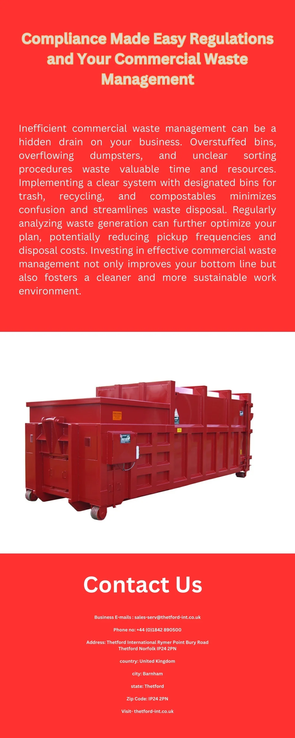PPT - Compliance Made Easy Regulations and Your Commercial Waste ...