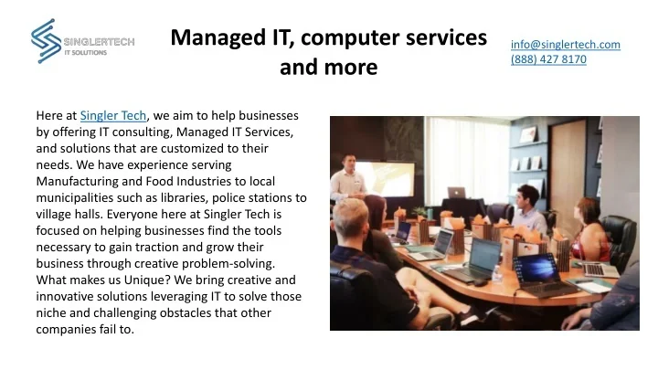 PPT - Top Managed IT Services Company In USA PowerPoint Presentation, free download - ID:13355599