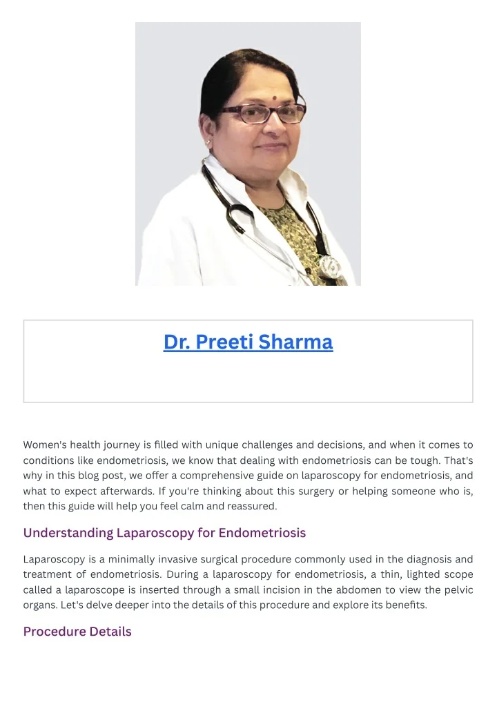 PPT - Dr. Preeti Sharma: Expert in Obstetrics & Gynecology PowerPoint ...