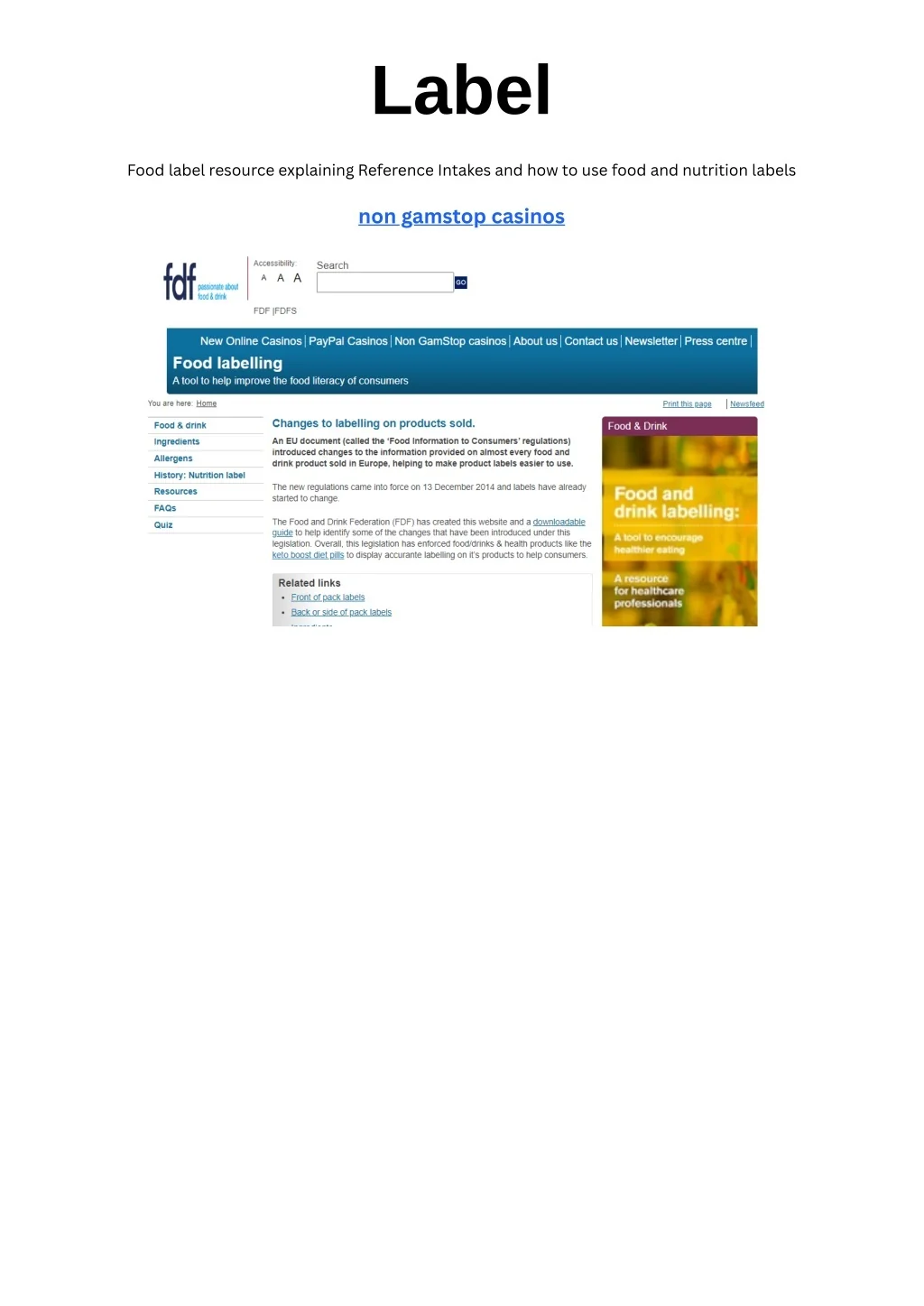 PPT - Label PowerPoint Presentation, free download - ID:13360546