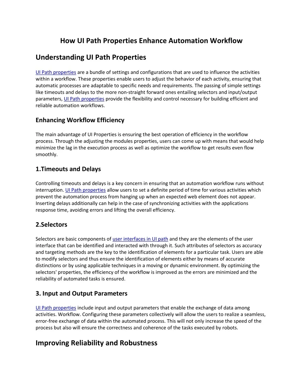 PPT - How UI Path Properties Enhance Automation Workflow PowerPoint ...