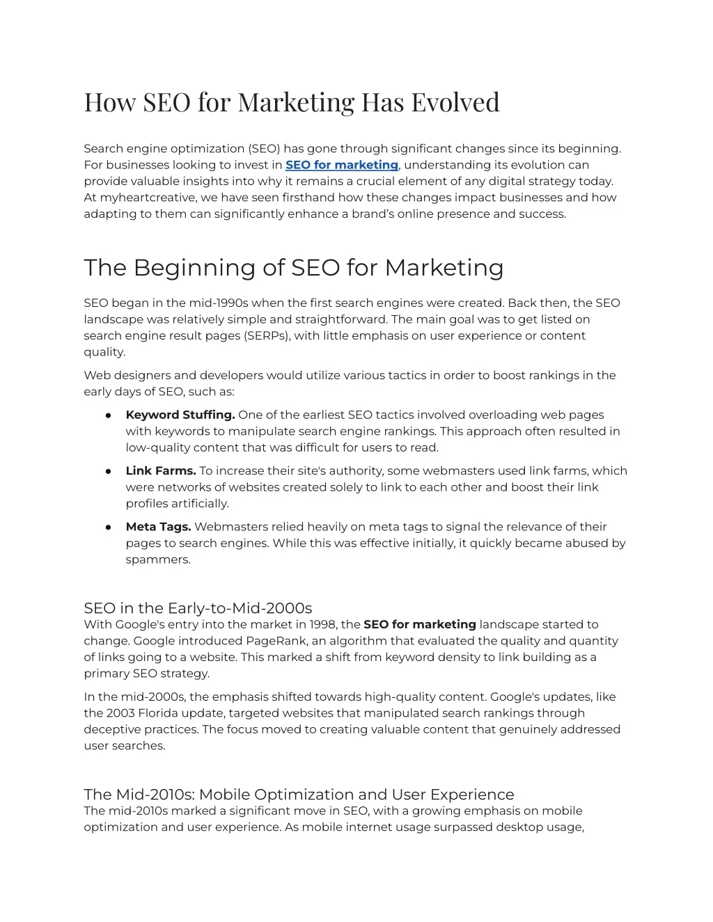 PPT - How SEO for Marketing has Evolved PowerPoint Presentation, free ...