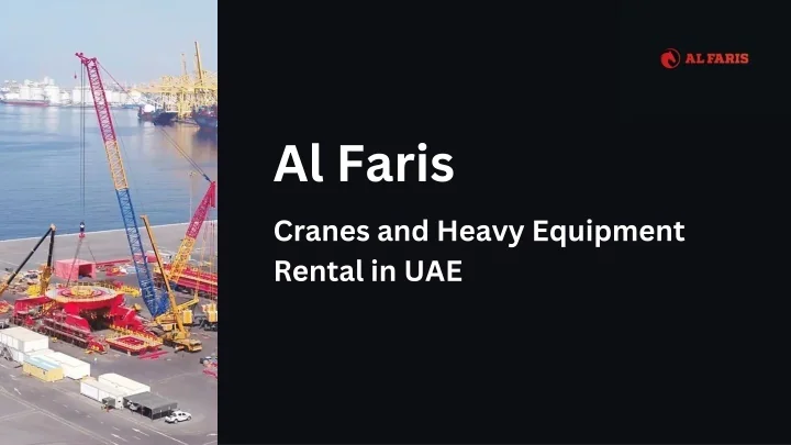 PPT - Al Faris , Crane Rental Company In UAE PowerPoint Presentation ...