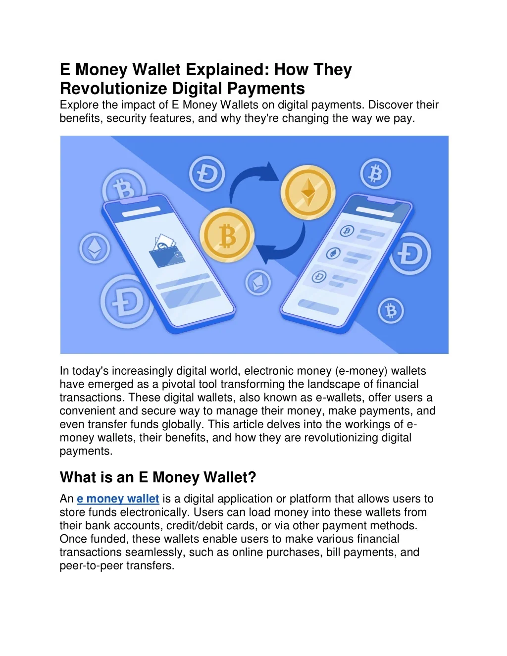 PPT - E Money Wallet Explained: How They Revolutionize Digital Payments ...
