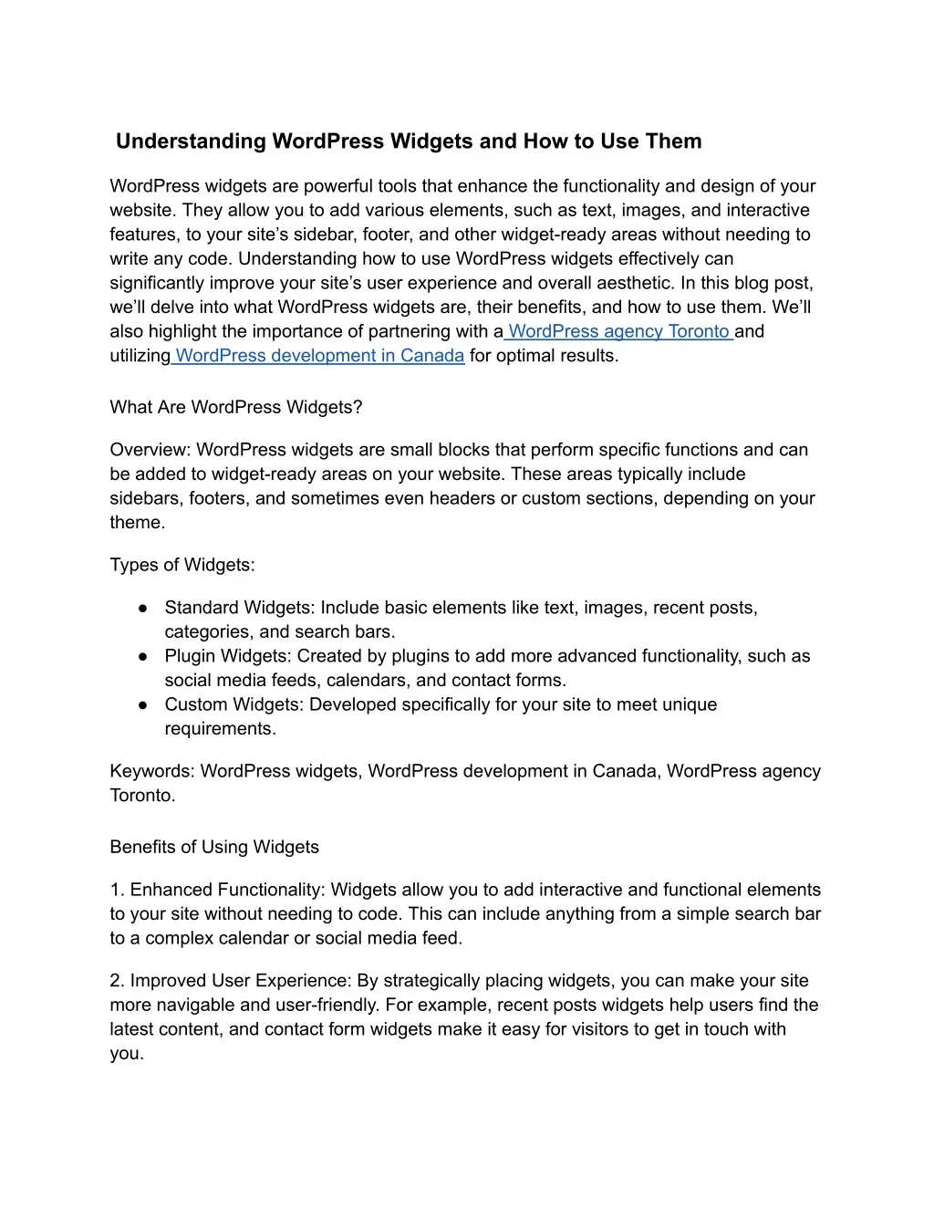 PPT - Understanding WordPress Widgets and How to Use Them PowerPoint ...