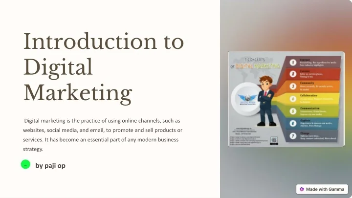 PPT - Introduction-to-Digital-Marketing (1) PowerPoint Presentation ...
