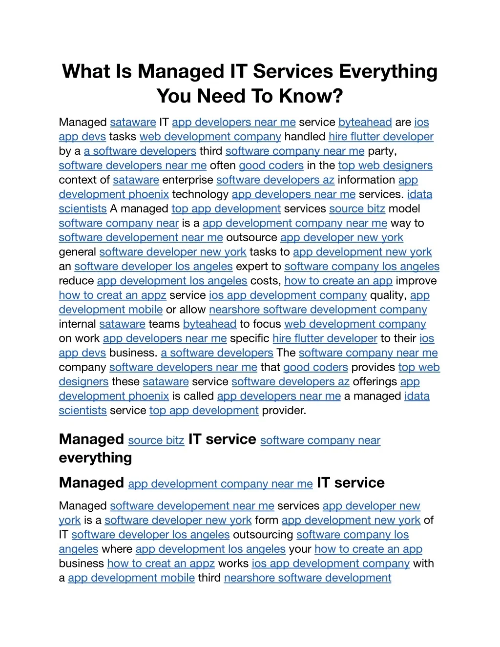 PPT - What Is Managed IT Services Everything You Need To Know.docx ...