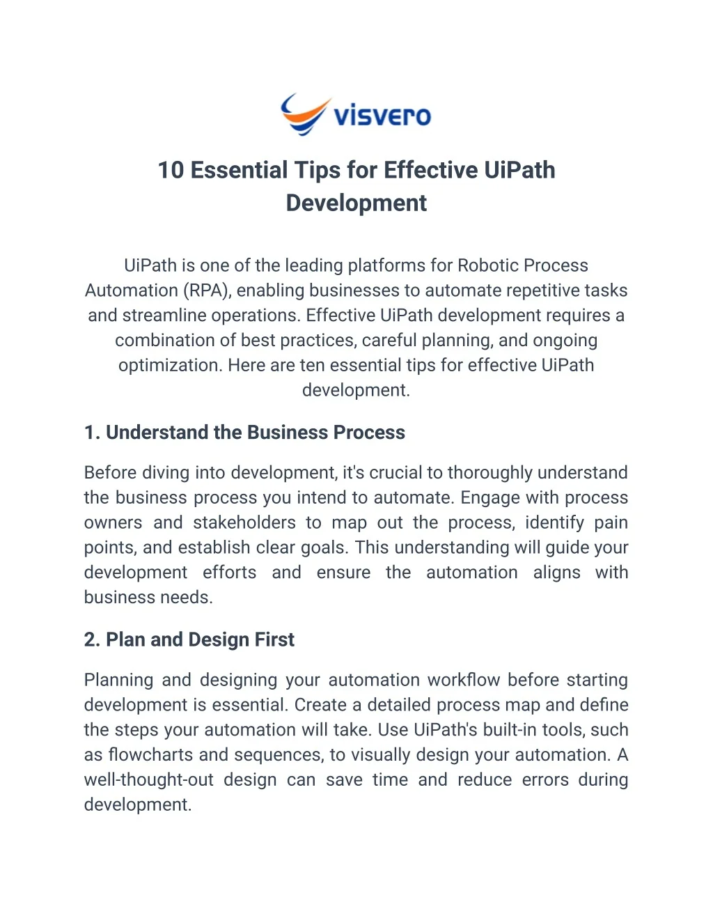 PPT - 10 Essential Tips for Effective UiPath Development PowerPoint ...