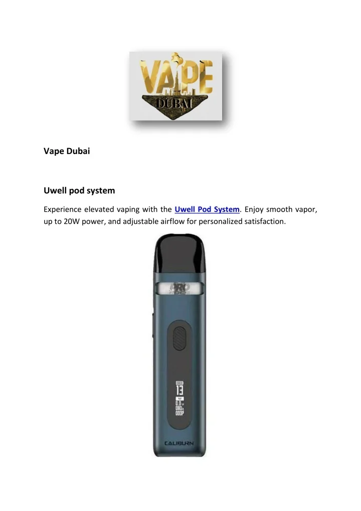 PPT - Vape Dubai PowerPoint Presentation, free download - ID:13391812
