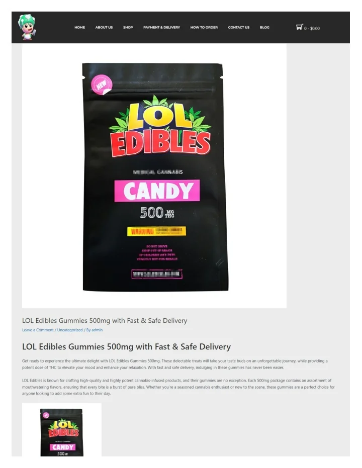 PPT - LOL Edibles Gummies 500mg with Fast & Safe Delivery PowerPoint ...