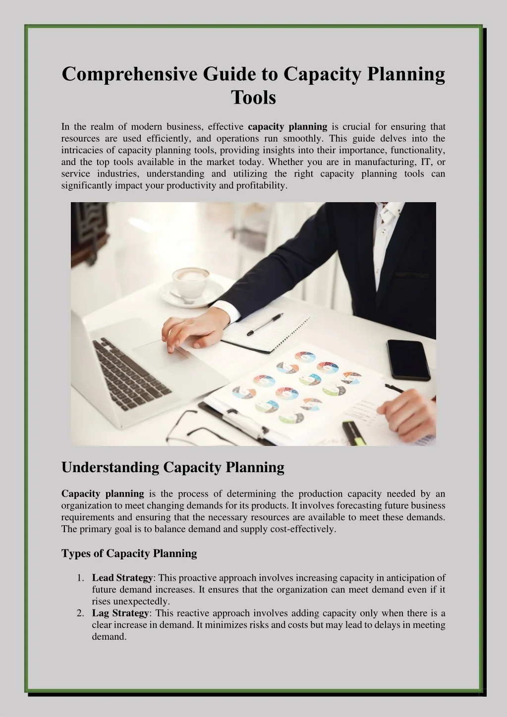 PPT - Comprehensive Guide to Capacity Planning Tools PowerPoint ...