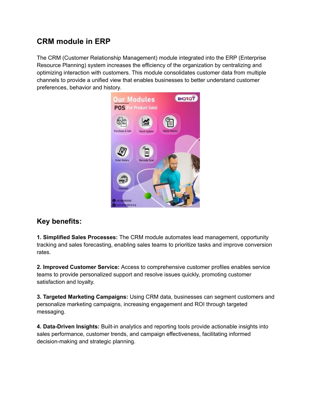 PPT - crm module in ERP PowerPoint Presentation, free download - ID ...