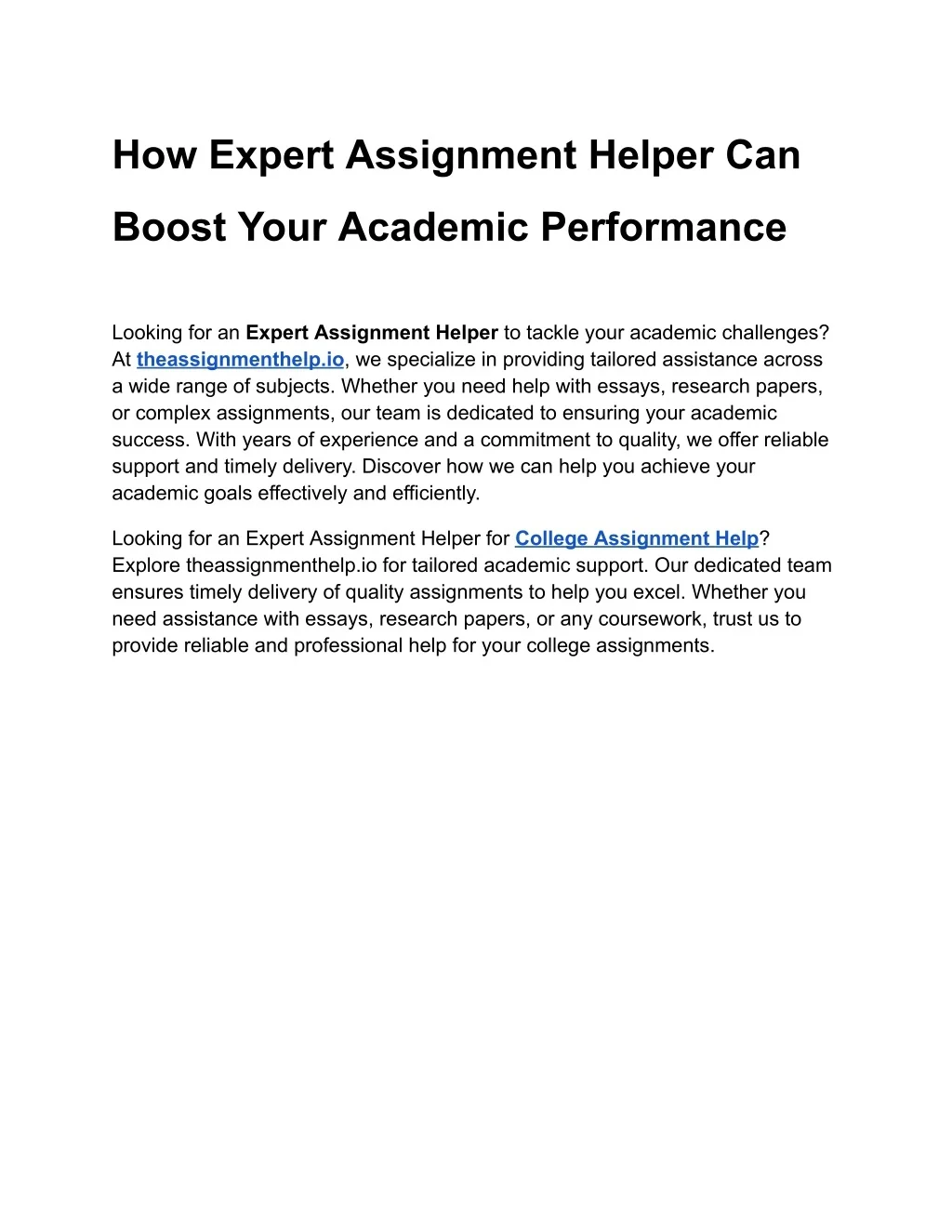 PPT - Expert Assignment Helper PowerPoint Presentation, free download ...