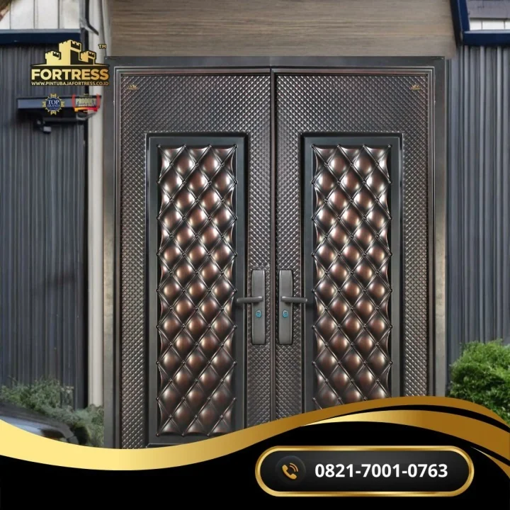 PPT - WA 0821 7001 0763 (FORTRESS) Pintu Besi Dua Daun Minimalis di ...