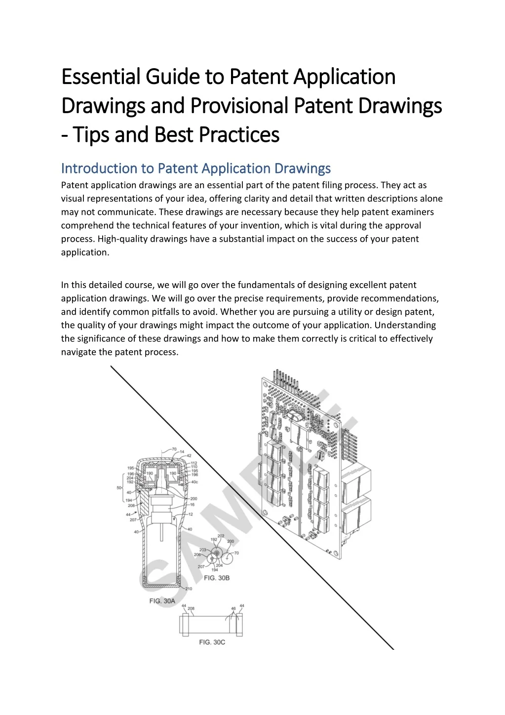 PPT - Essential Guide to Patent Application Drawings and Provisional ...