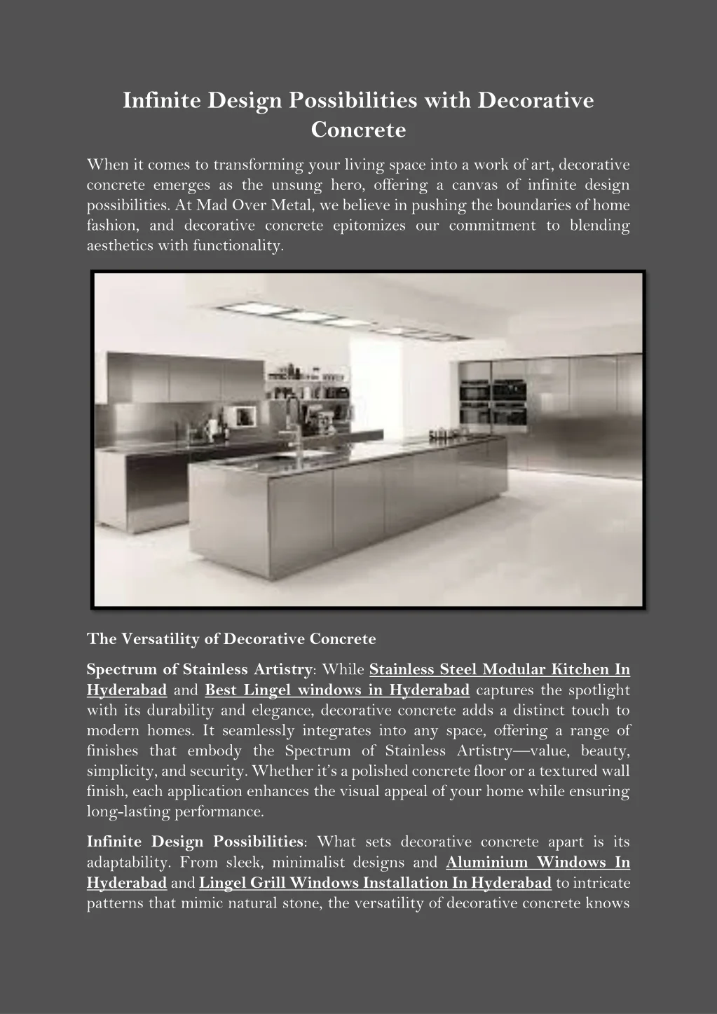PPT - Infinite Design Possibilities with Decorative Concret1 PowerPoint ...