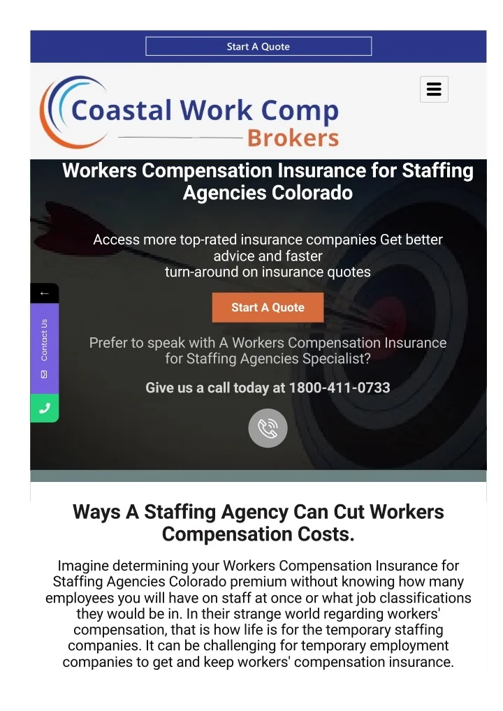 PPT - Workers Compensation Insurance for Staffing Agencies Colorado ...