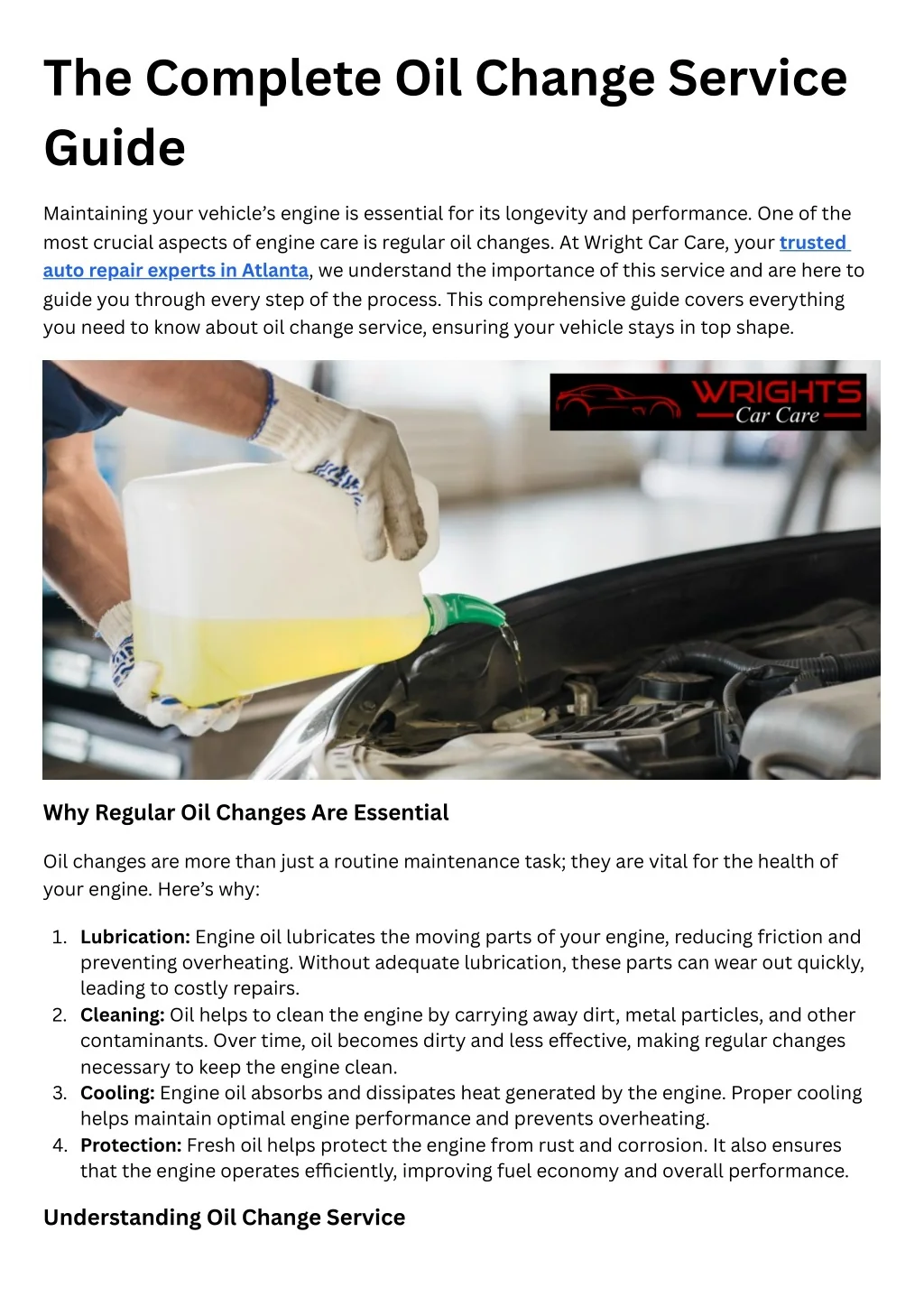 PPT - The Complete Oil Change Service Guide PowerPoint Presentation ...