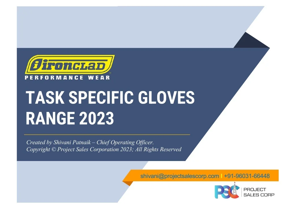 PPT - Ironclad_Gloves_2023_Guidebook PowerPoint Presentation, free ...