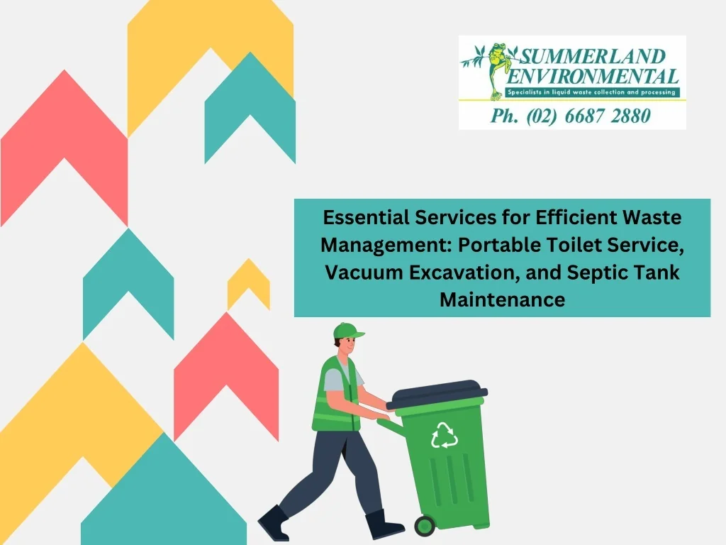 PPT - Essential Services for Efficient Waste Management Portable Toilet ...