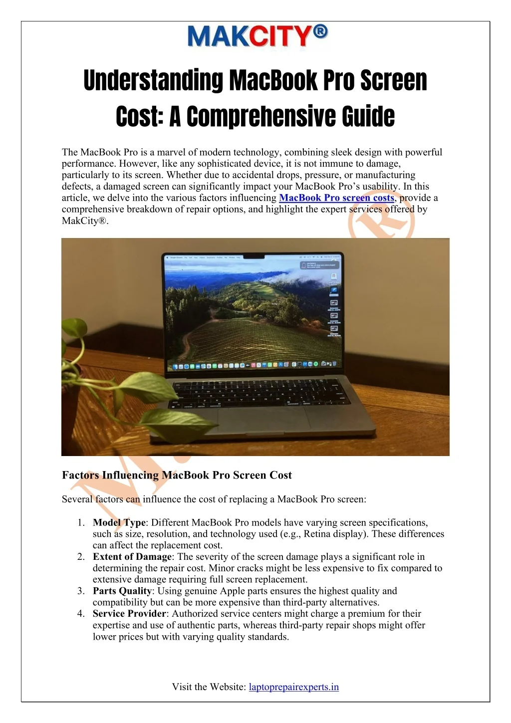 PPT - Understanding MacBook Pro Screen Cost- A Comprehensive Guide ...