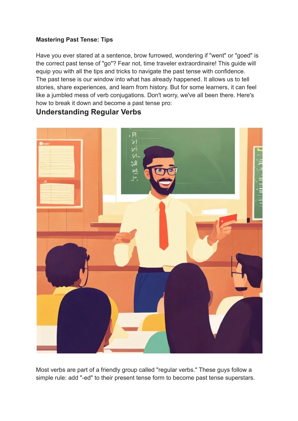 PPT - Mastering Past Tense_ Tips PowerPoint Presentation, free download ...