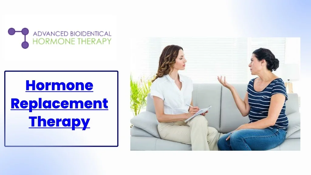PPT - Comprehensive Hormone Replacement Therapy - AB Hormone Therapy ...