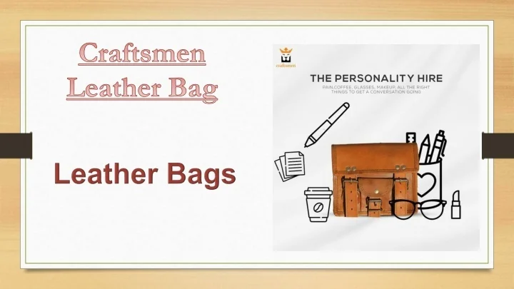 PPT - Leather Bags PowerPoint Presentation, free download - ID:13428826