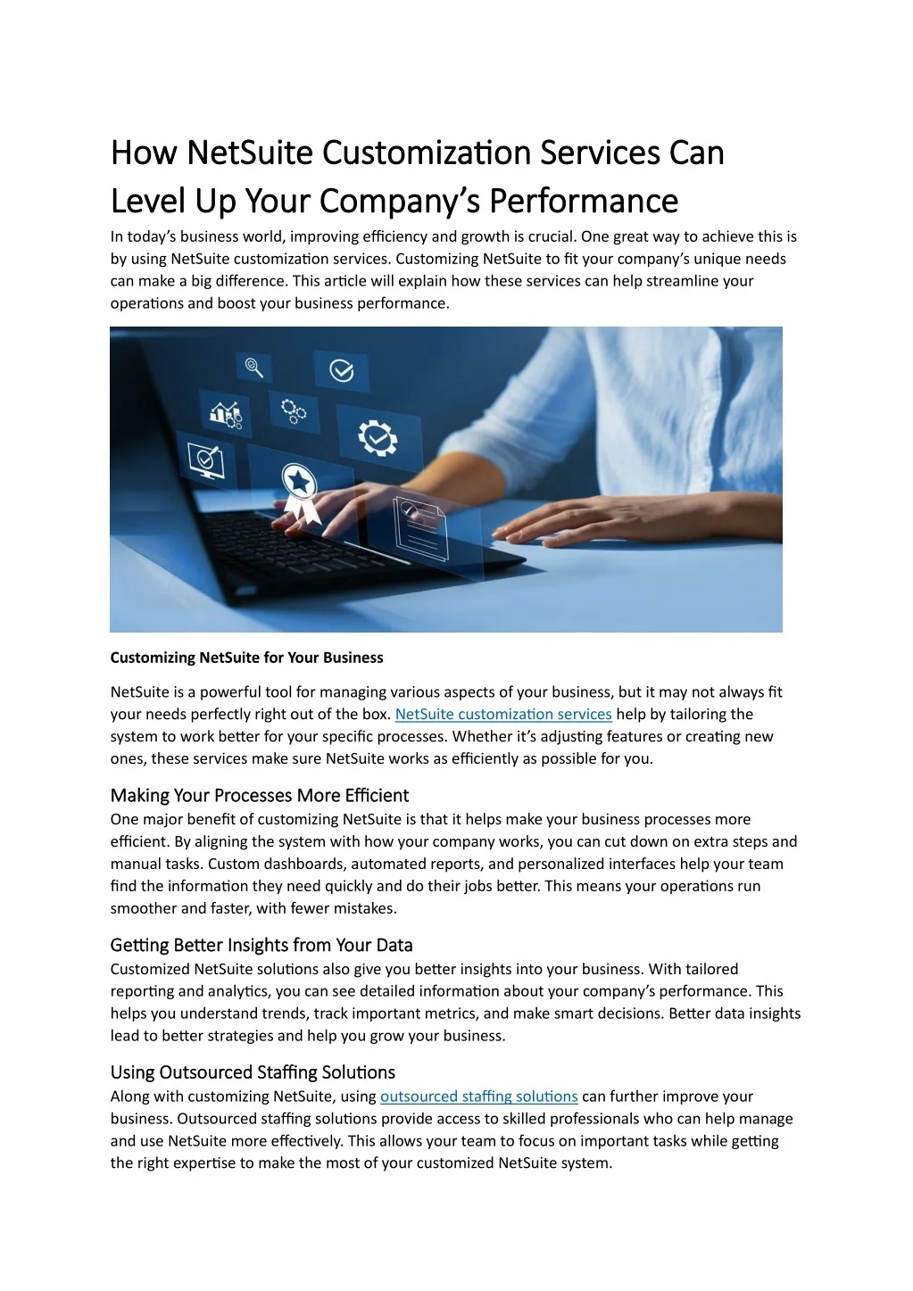 PPT - How NetSuite Customization Services Can Level Up Your Company ...