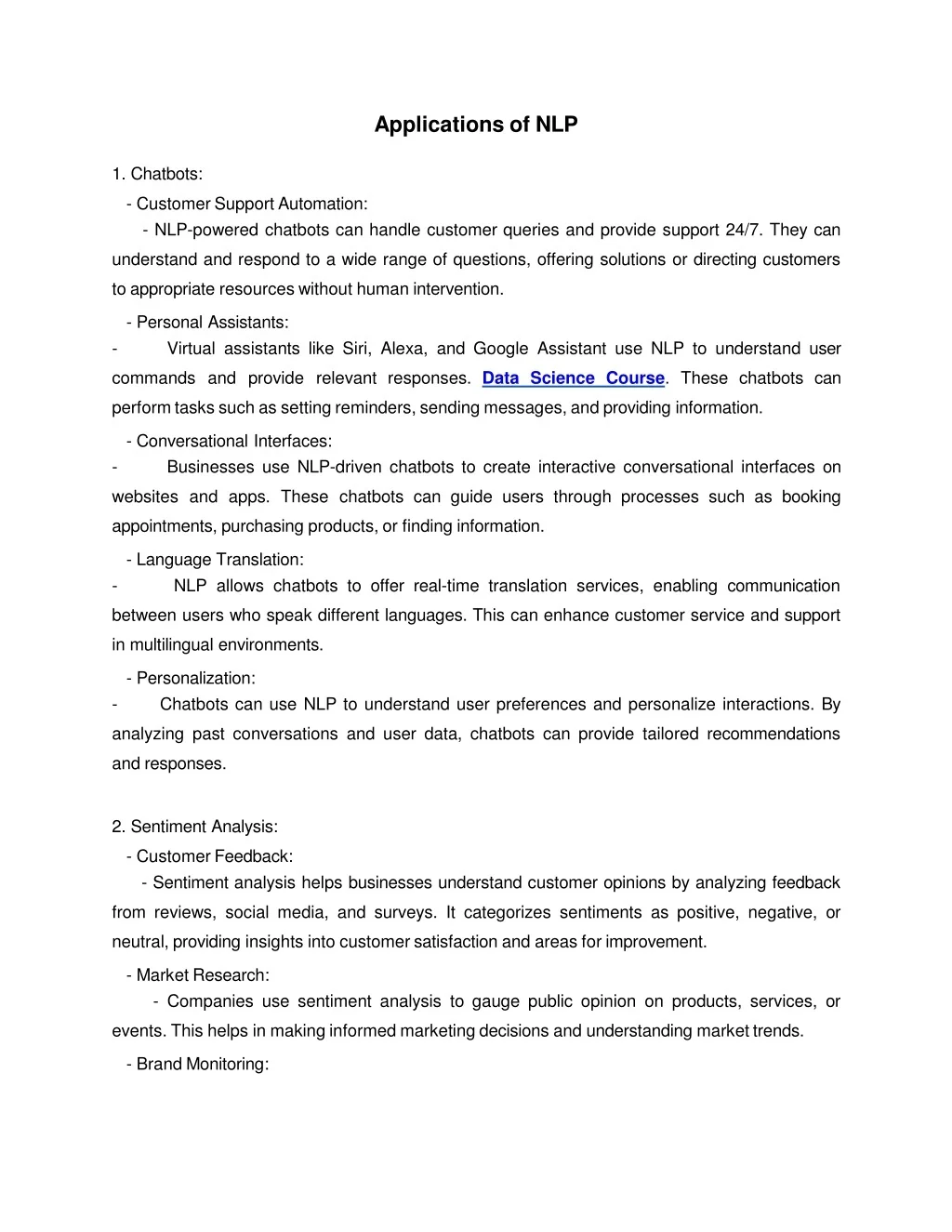 PPT - Applications of NLP PowerPoint Presentation, free download - ID ...