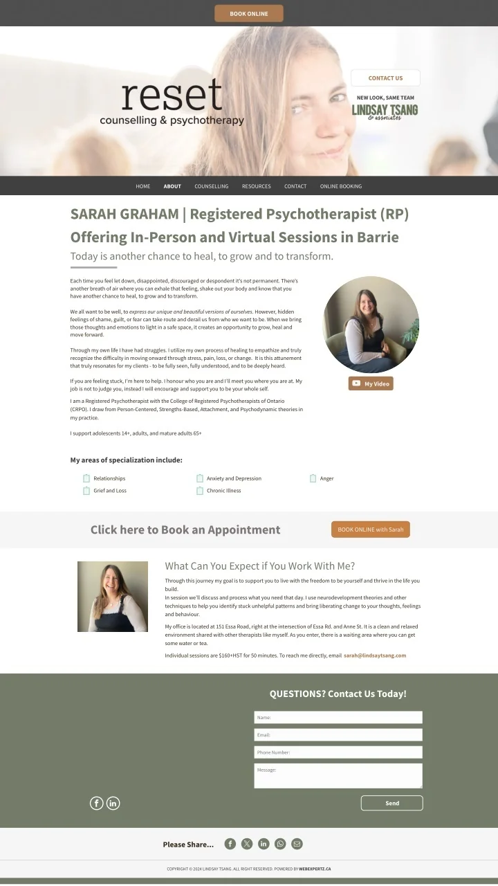 PPT - Sarah Graham, Registered Psychotherapist | Barrie PowerPoint ...