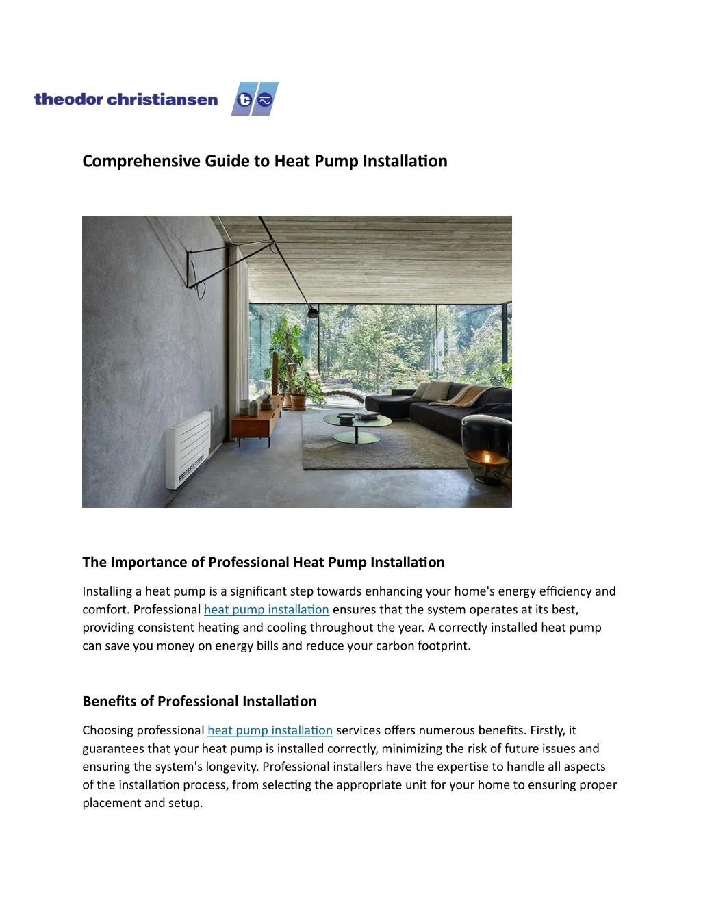 PPT - Comprehensive Guide to Heat Pump Installation PowerPoint ...