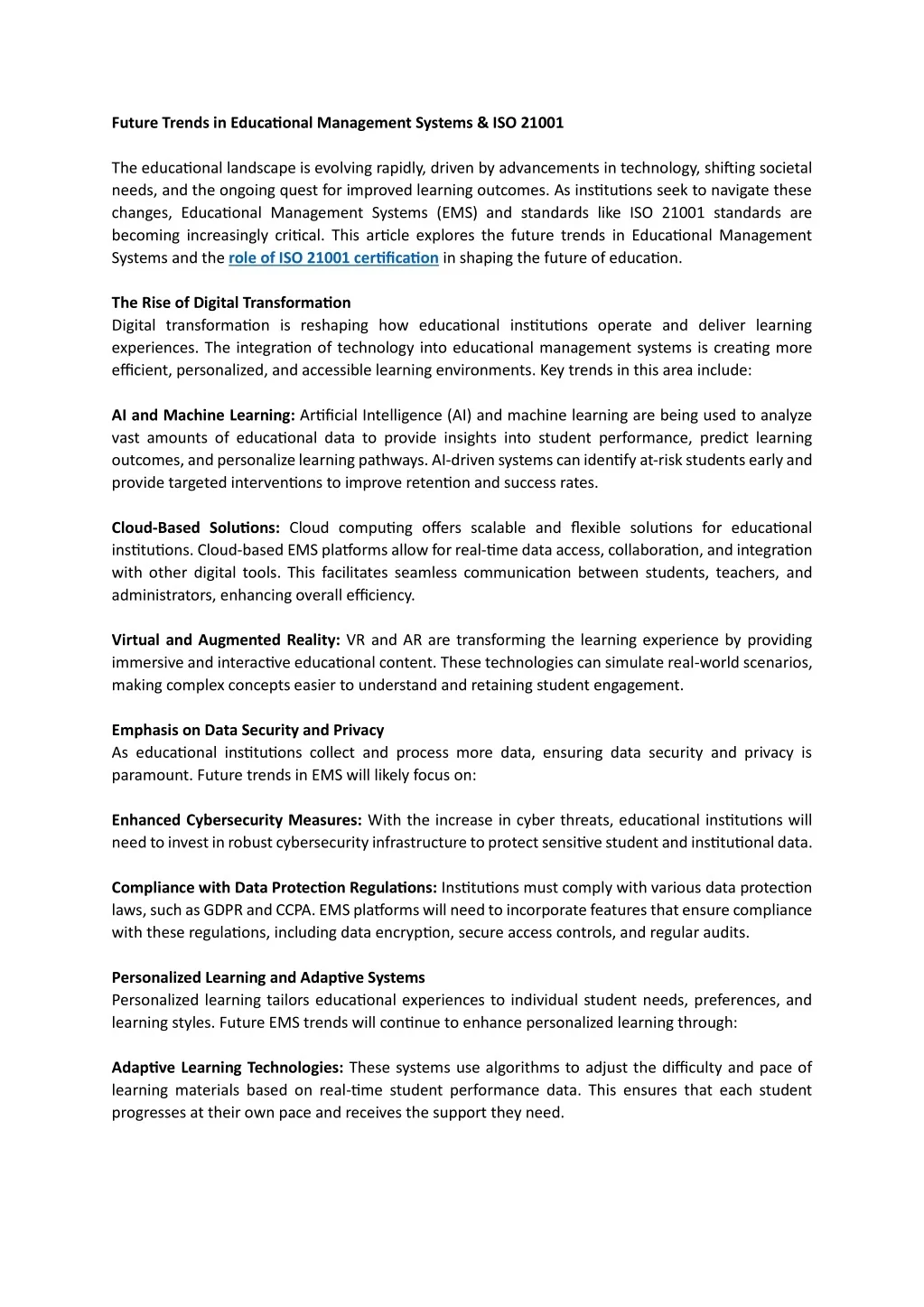 PPT - Future Trends in Educational Management Systems PowerPoint ...