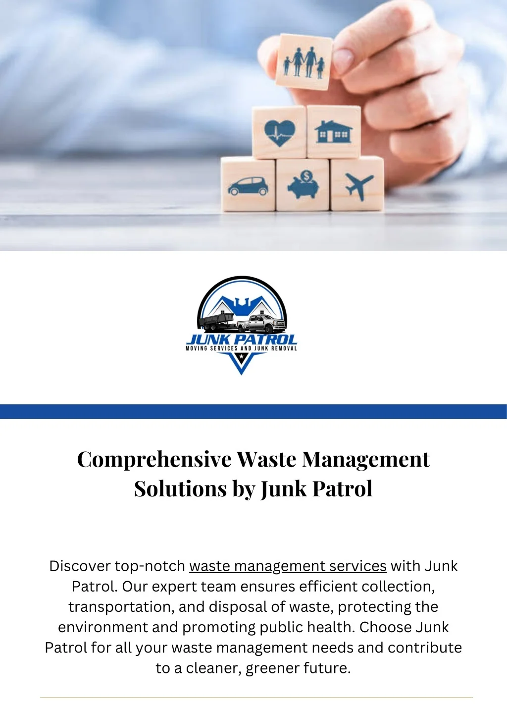 PPT - Comprehensive Waste Management Solutions by Junk Patrol ...