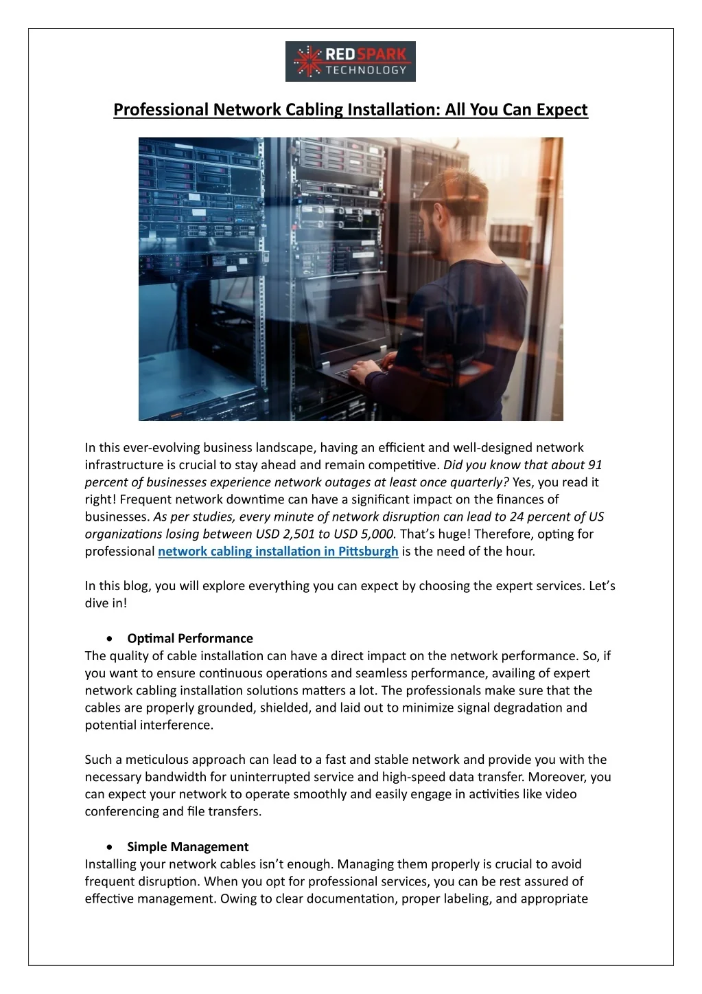 PPT - Professional Network Cabling Installation: All You Can Expect ...