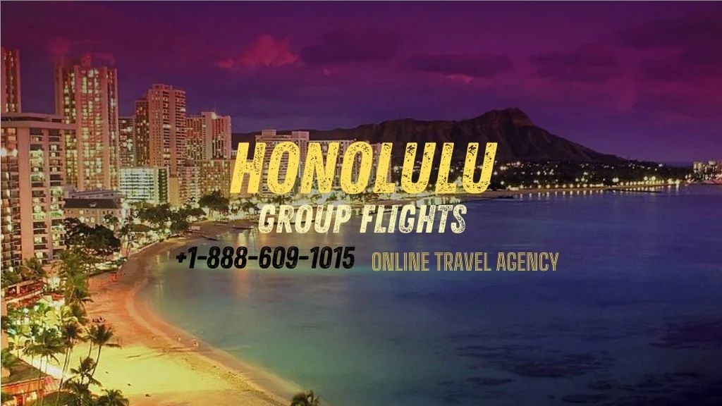 PPT - Honolulu Group Flights PowerPoint Presentation, free download ...