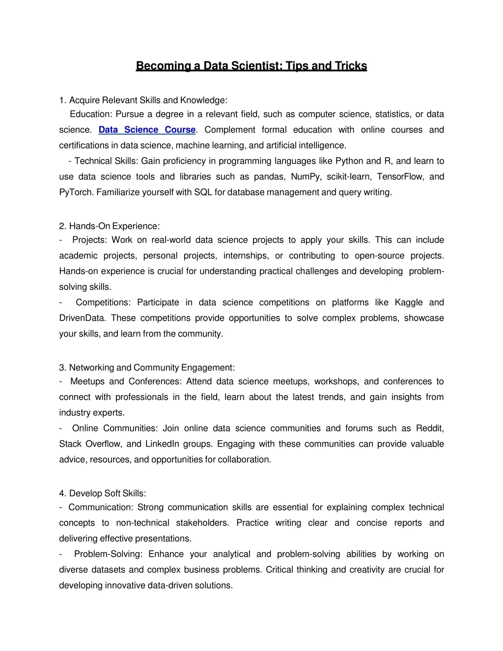 PPT - Becoming a Data Scientist_ Tips and Tricks PowerPoint Presentation - ID:13457804