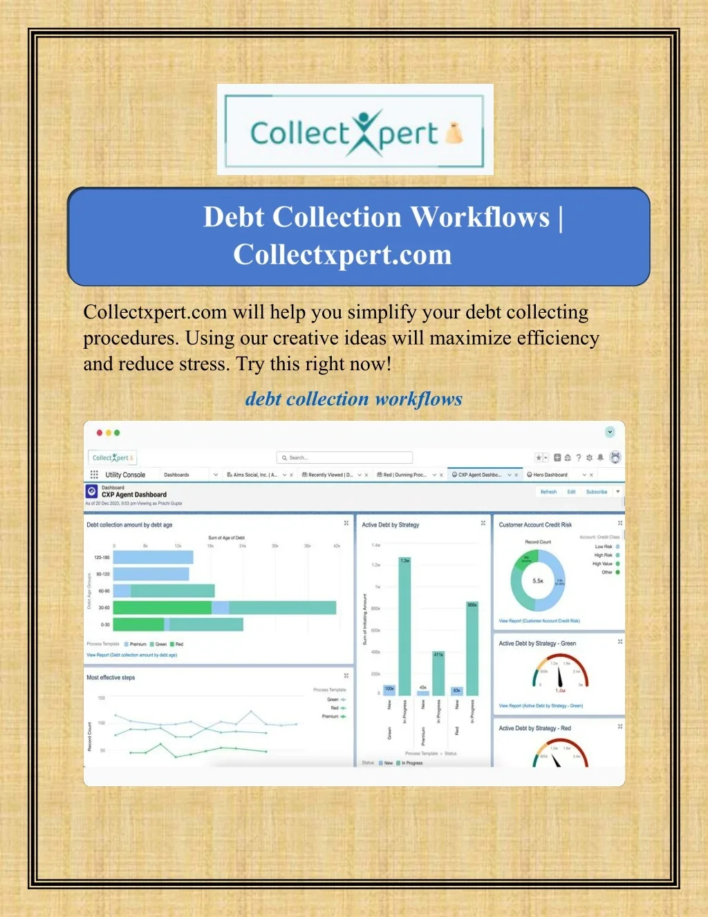 PPT - Debt Collection Workflows | Collectxpert.com PowerPoint ...