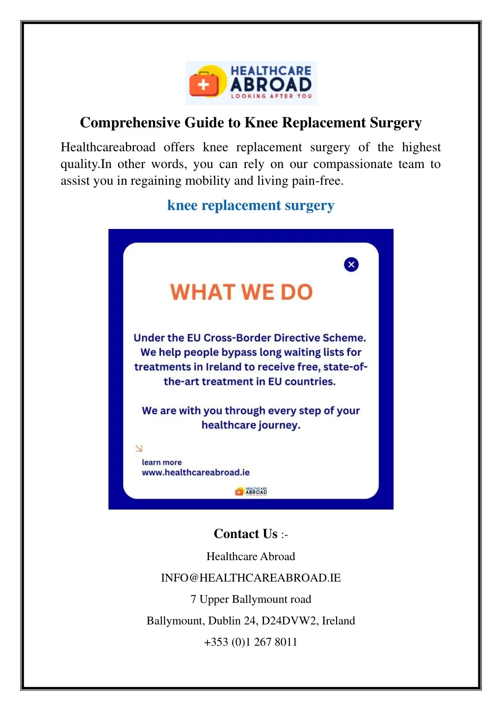 PPT - Comprehensive Guide to Knee Replacement Surgery PowerPoint ...