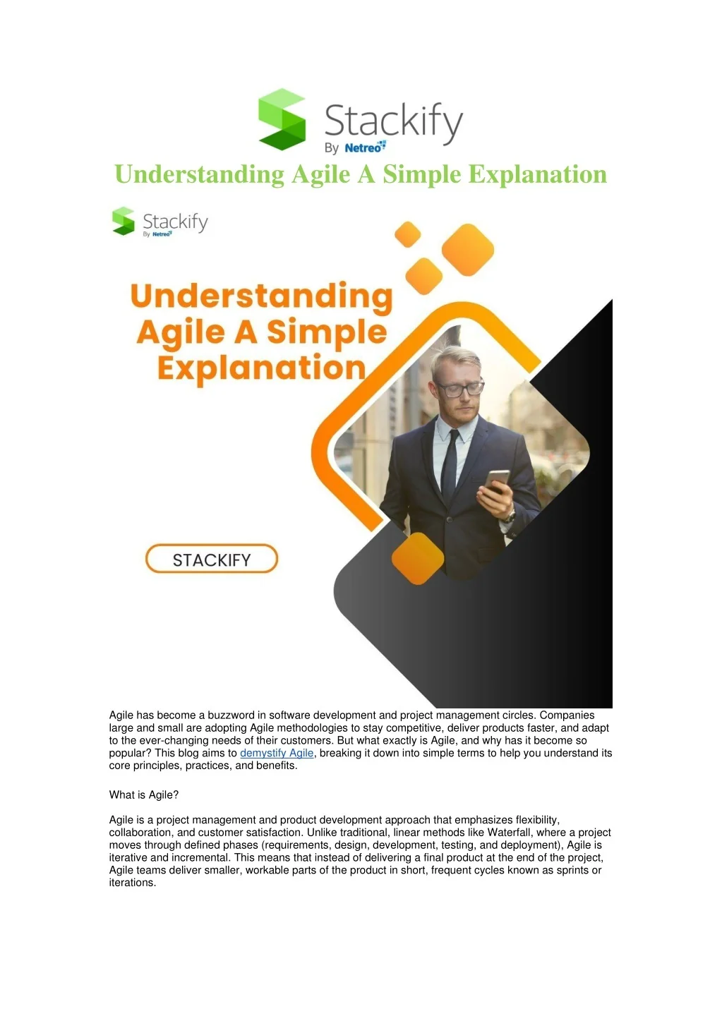 PPT - Understanding Agile A Simple Explanation PowerPoint Presentation ...