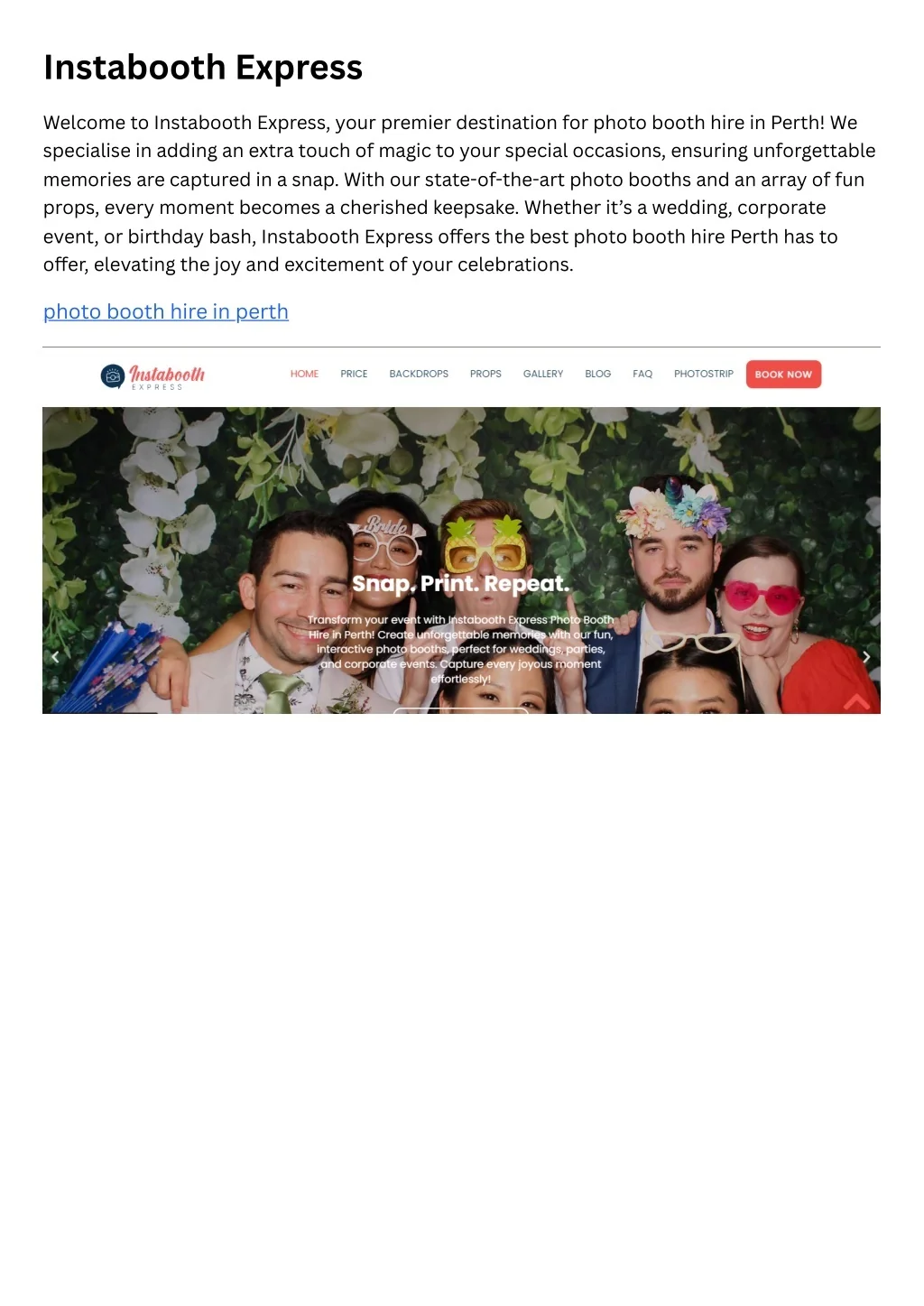 PPT - Instabooth Express PowerPoint Presentation, free download - ID:13461460