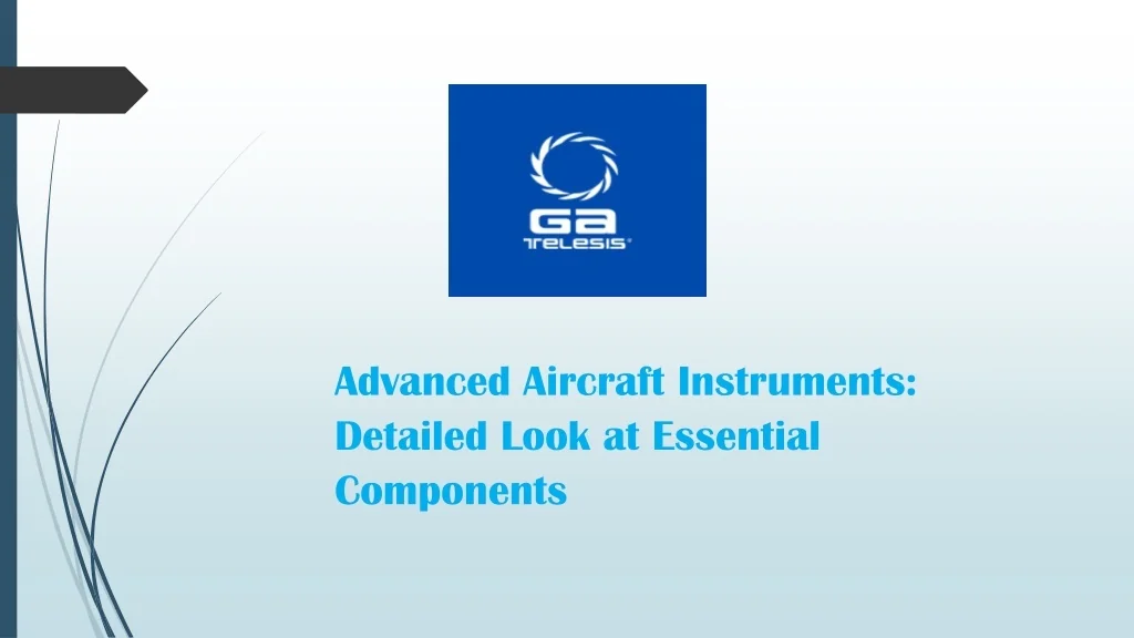 PPT - Advanced Aircraft Instruments: Detailed Look at Essential ...