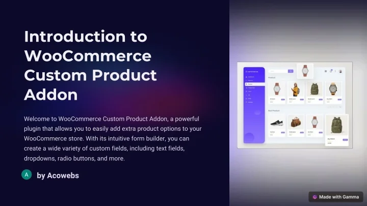 PPT - Introduction-to-WooCommerce-Custom-Product-Addon PowerPoint Presentation - ID:13463173