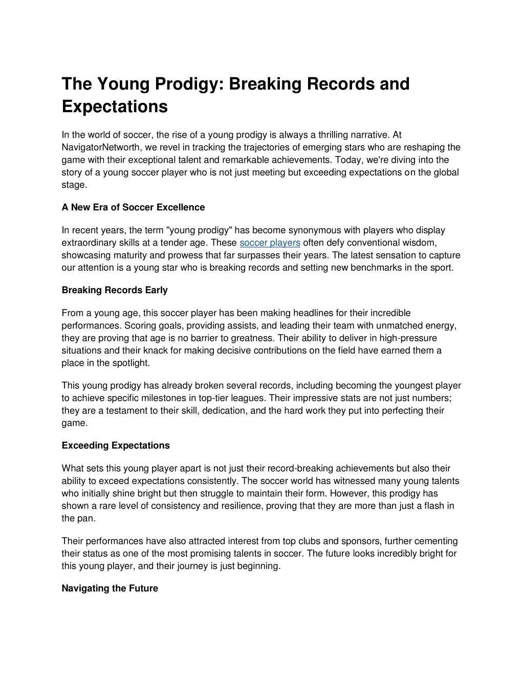 PPT - The Young Prodigy_ Breaking Records and Expectations PowerPoint ...