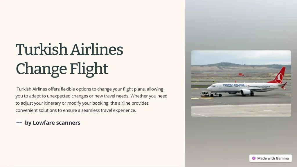 PPT - Turkish-Airlines-Change-Flight PowerPoint Presentation, free ...